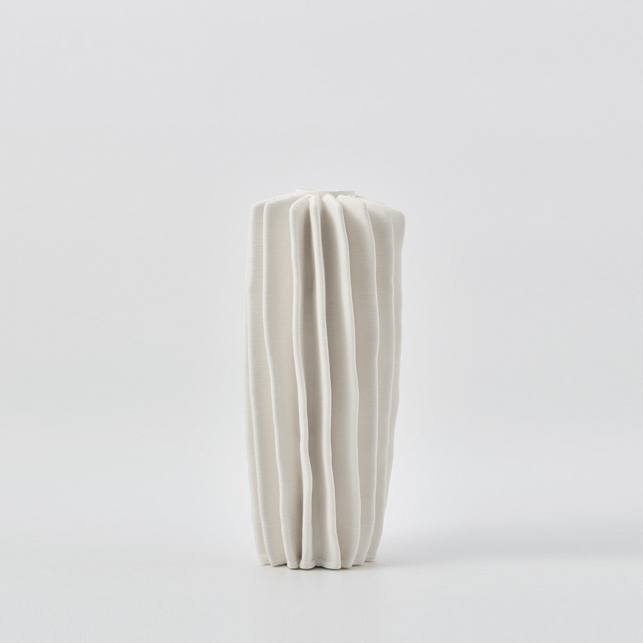 The Foundry Coral Vase Ivory The Palmier