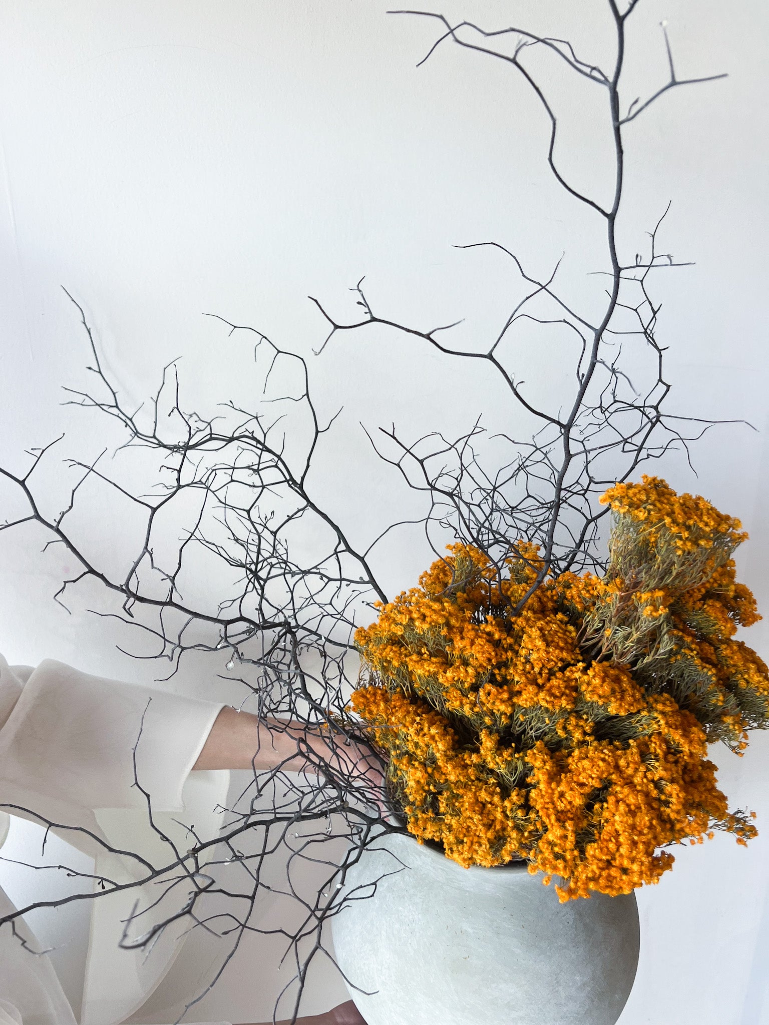 SANDRA DRIED FLOWER ARRANGEMENT – The Palmier