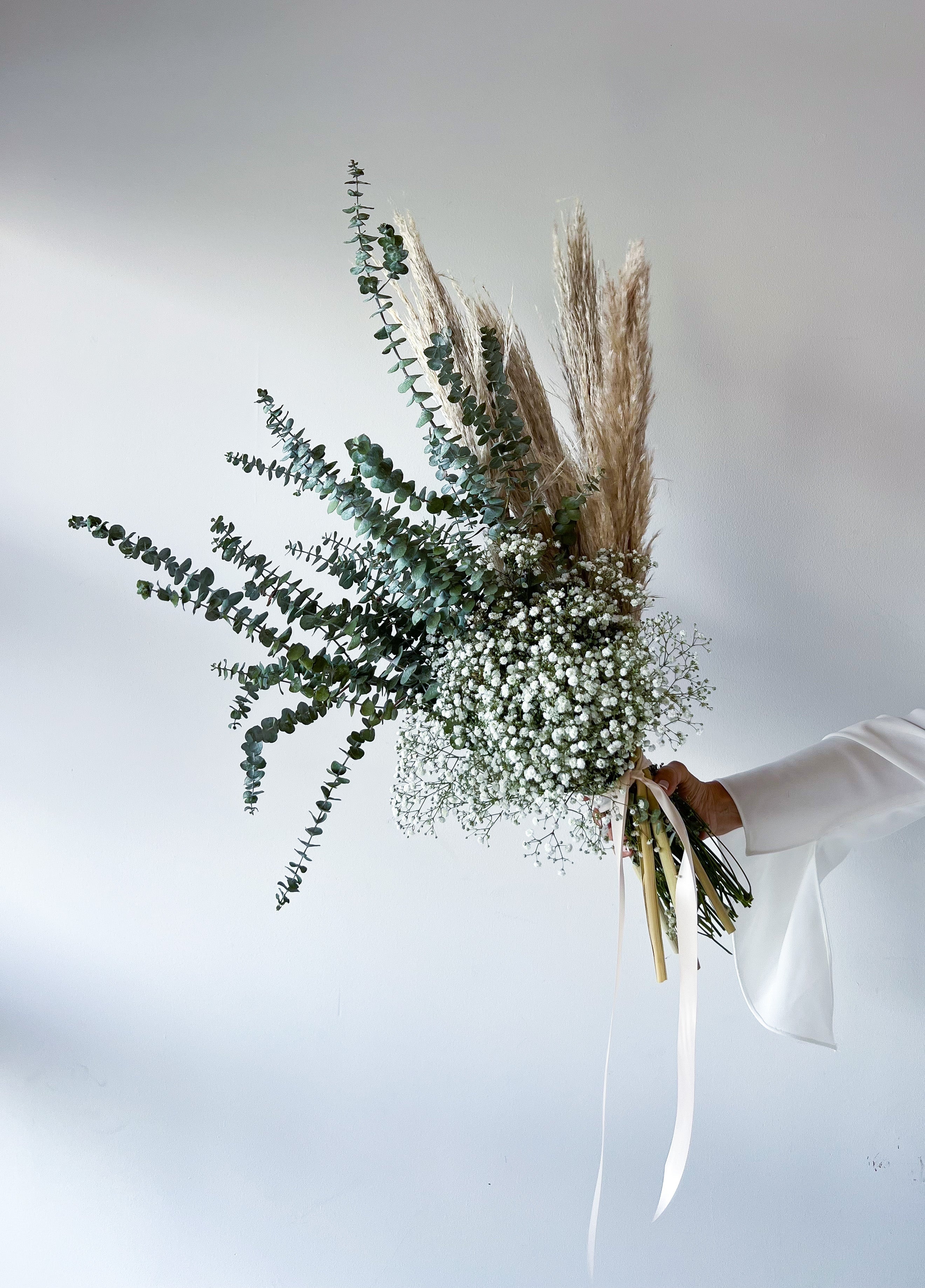 WHITEHAVEN BOUQUET, DRIED FLOWER ARRANGEMENT – The Palmier